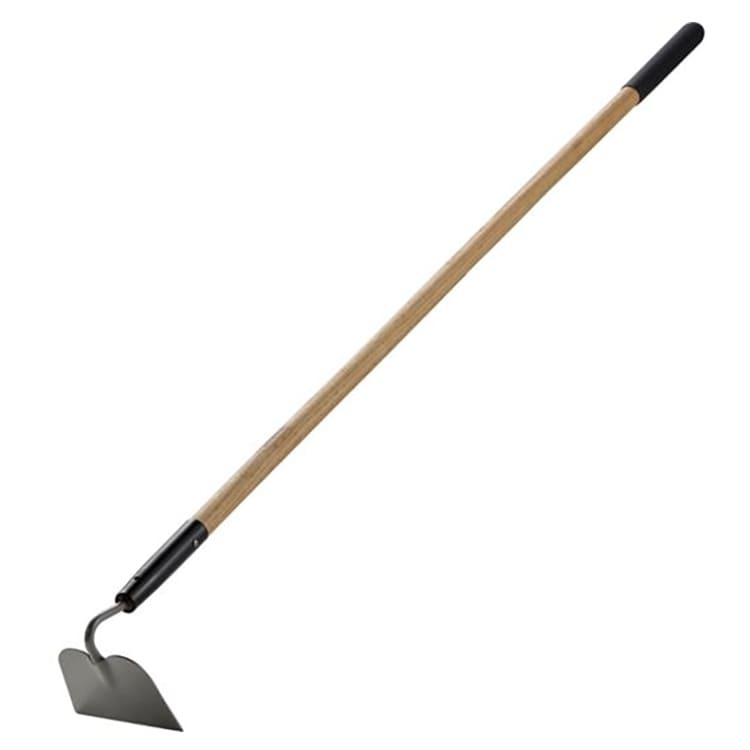 Steel Hoe with Hardwood Handle, Long Handle Tool