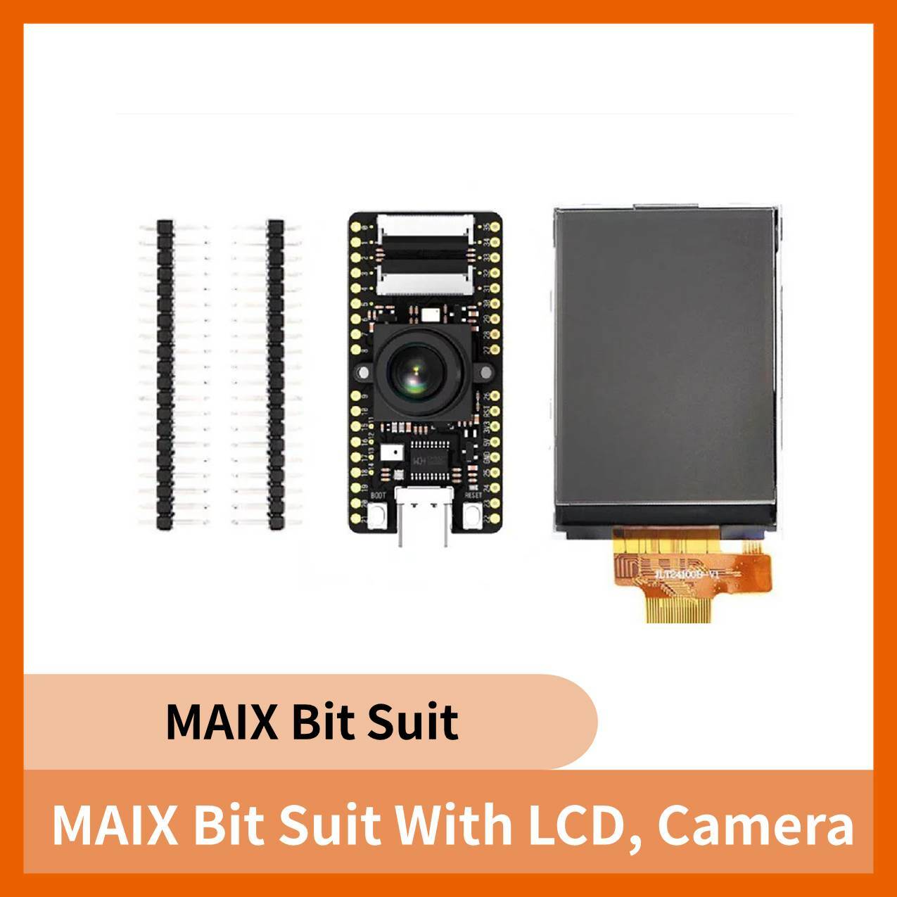 MAIX Bit Suit With LCD, Camera
