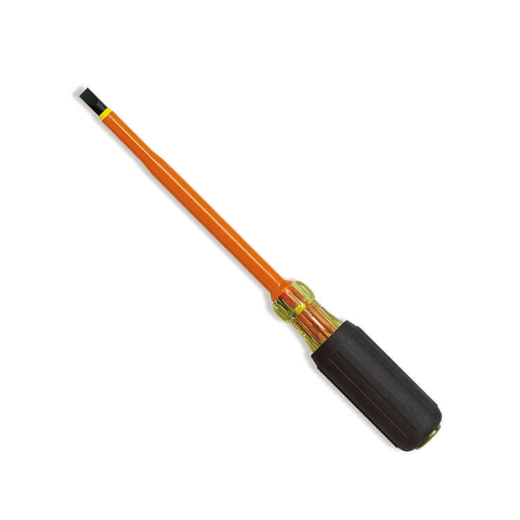 Insulated Slotted Screwdriver-Acetate Handle