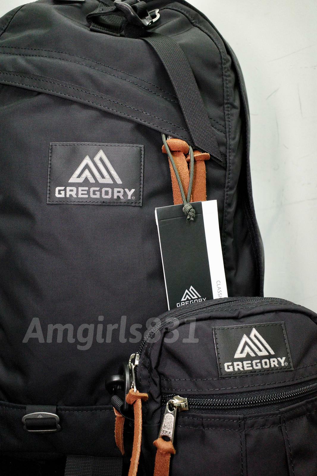 Gregory day pack black + Gregory quick pocket m black