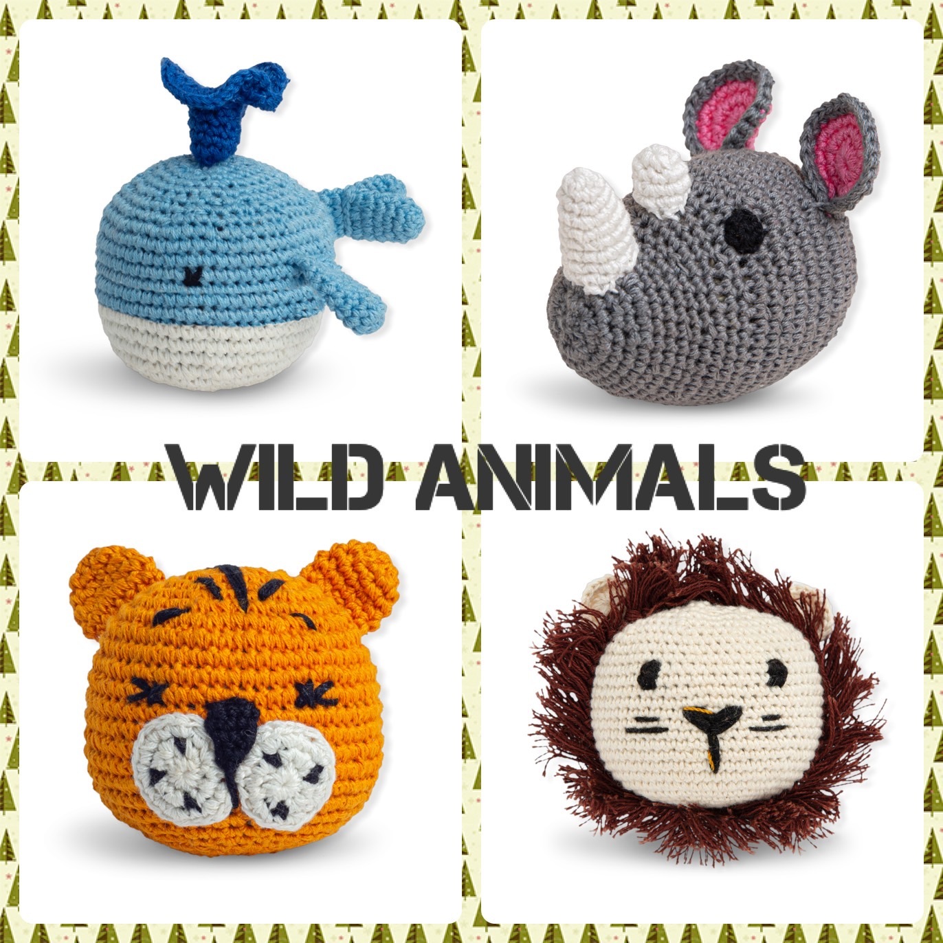 Mayan Crochet Animals - Wild
