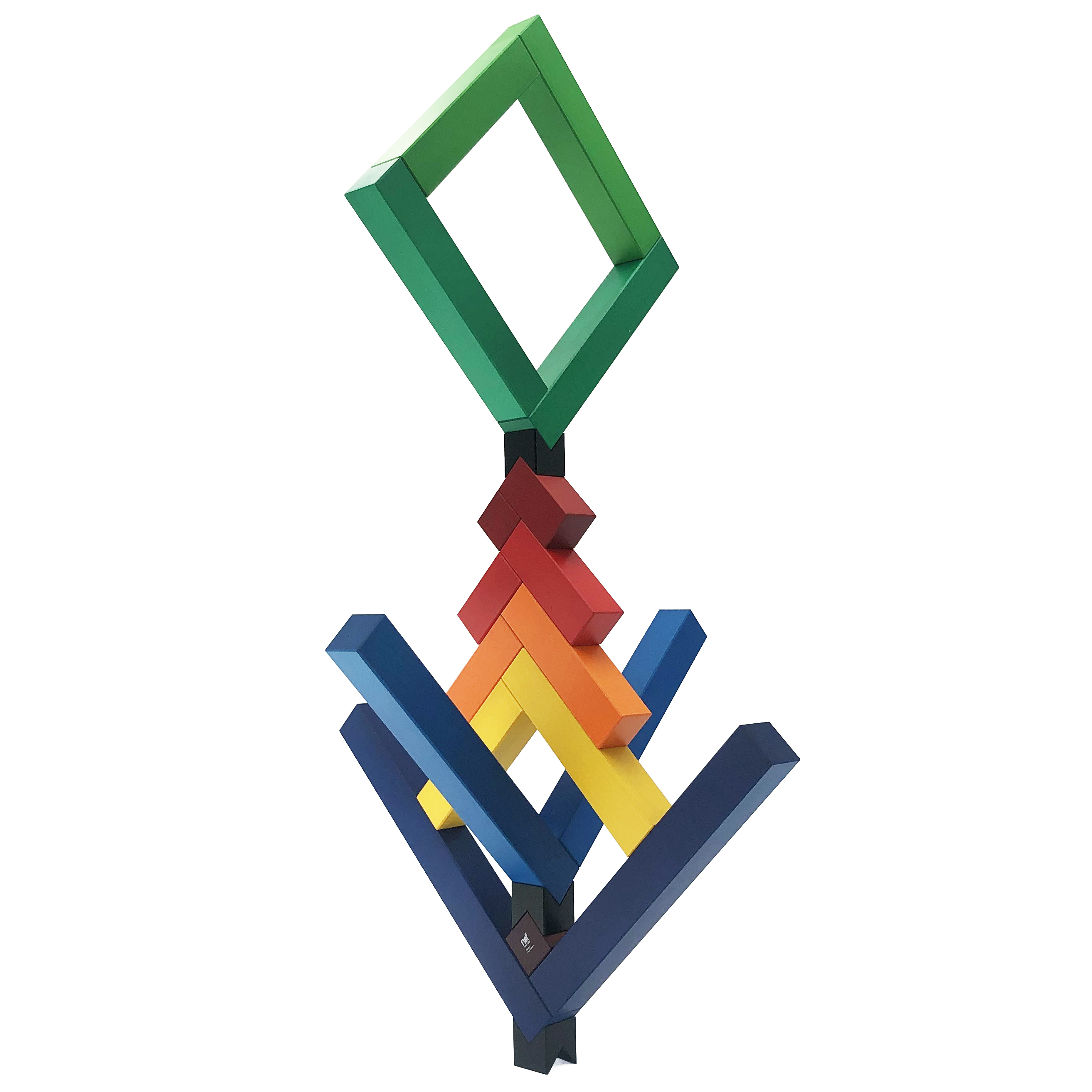 【瑞士naef】Angular 直角彩虹積木