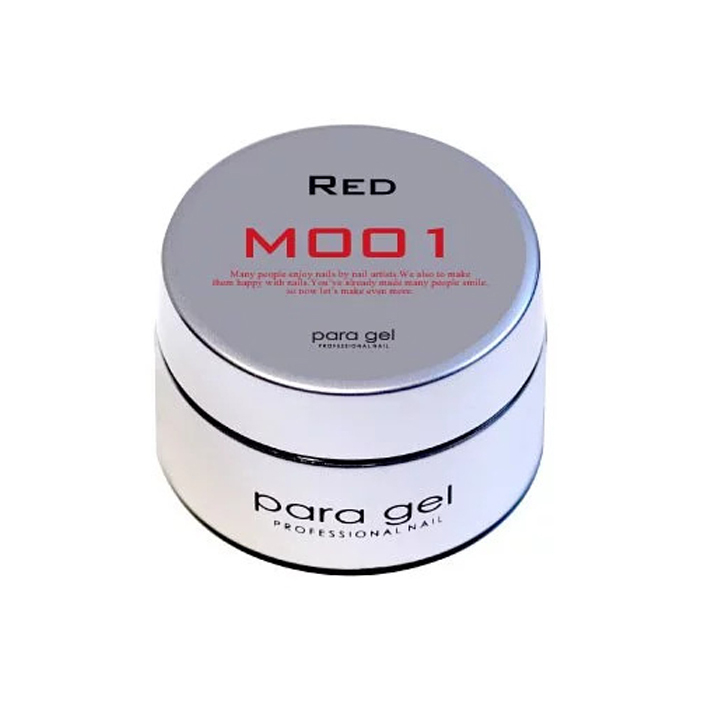 para gel #M001 紅色/Red