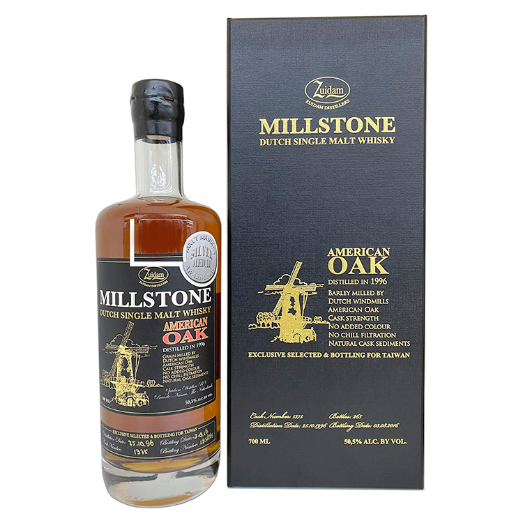 millston American oak 1996 19 years #1375 50.5%