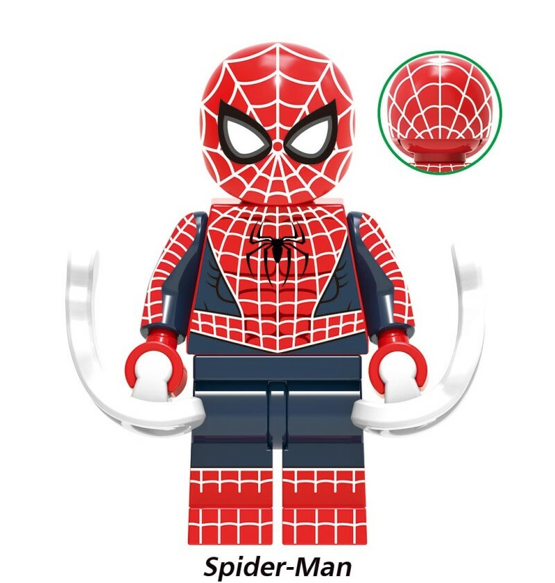 Spider-Man Marvel Custom Minifigures Minifigs