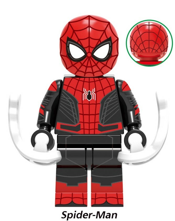 Spider-Man Marvel Custom Minifigures Minifigs