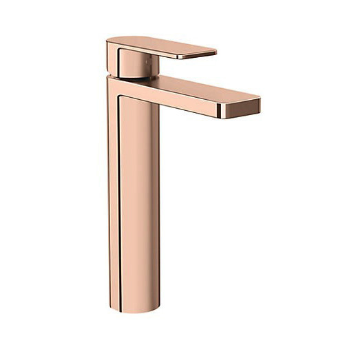 KOHLER Parallel加高臉盆龍頭 玫瑰金 K-23475T-4-RGD