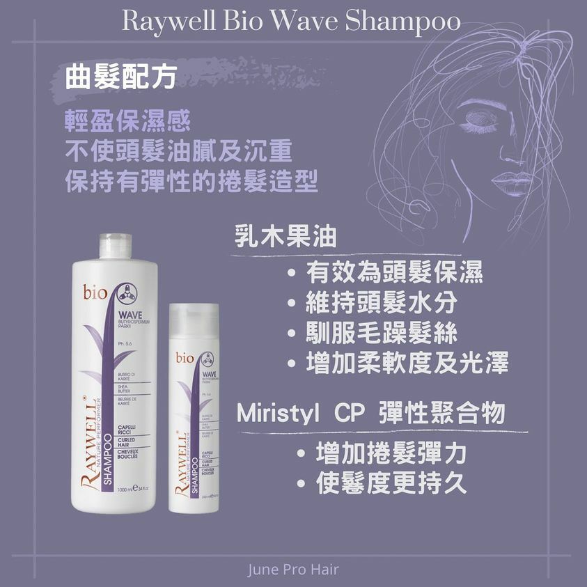 Raywell Bio WAVE Shampoo 250ml / 1000ml
