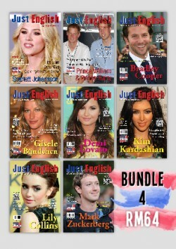 Just English Magazine Bundle 4