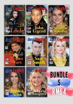 Just English Magazine Bundle 5