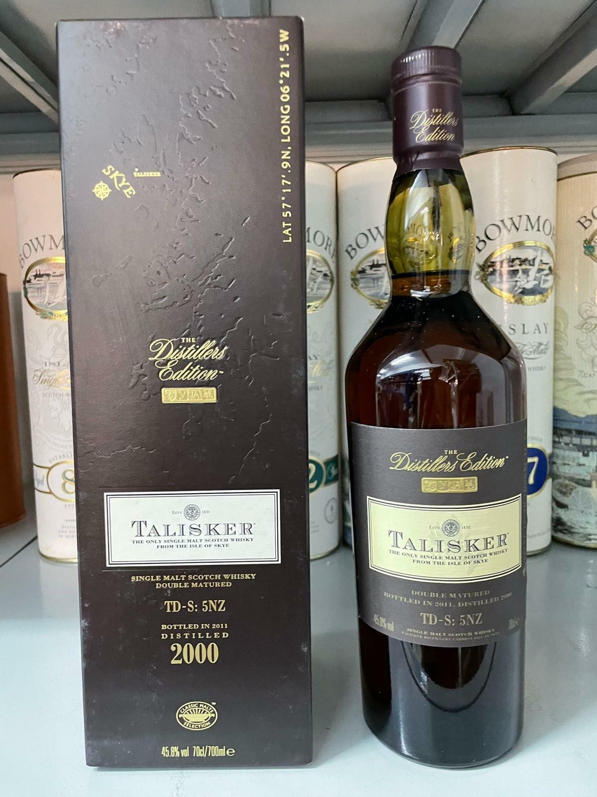 Talisker 2000 Distillers Edition (Bottled in 2011) Sing