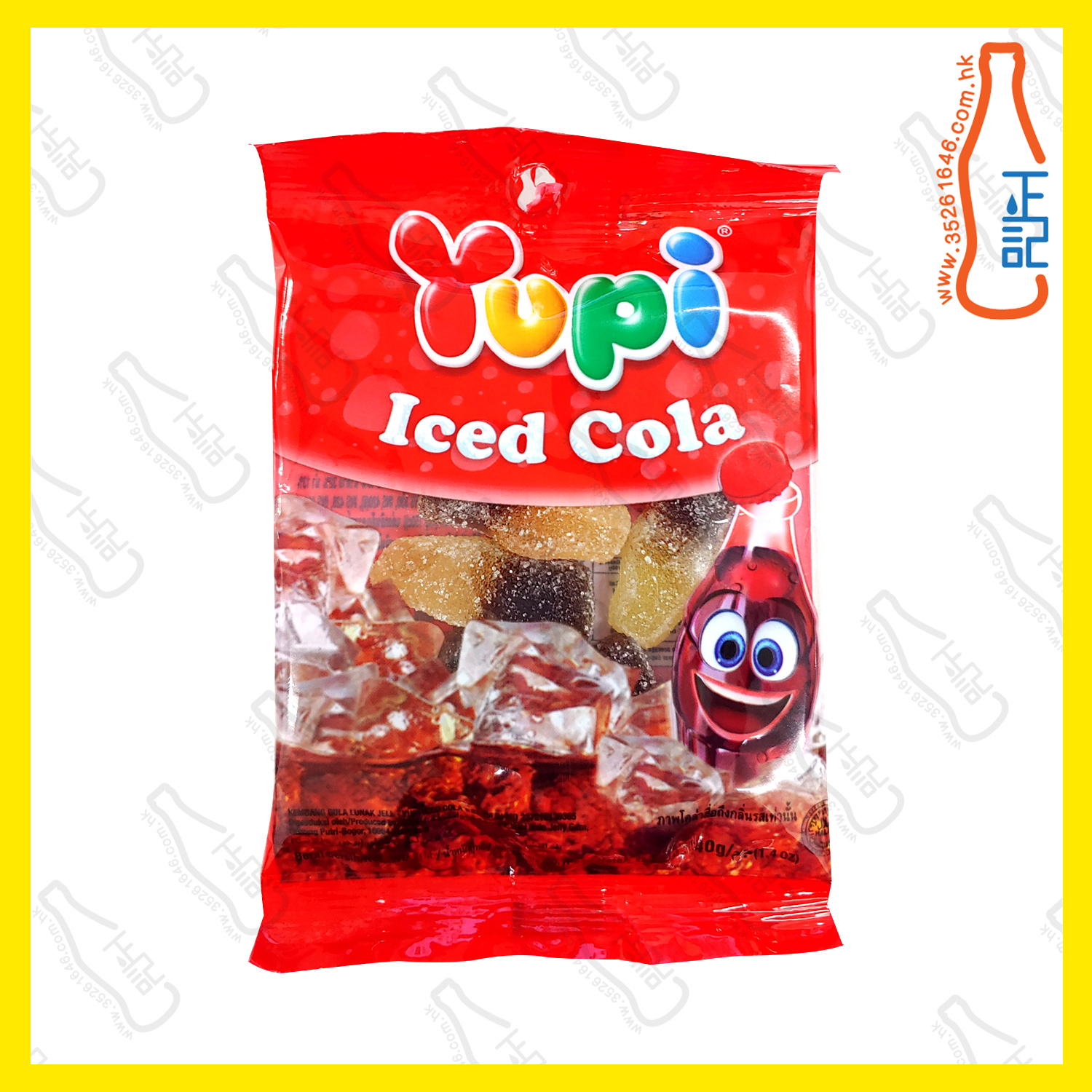 YUPI 可樂橡皮糖 40g x 1包