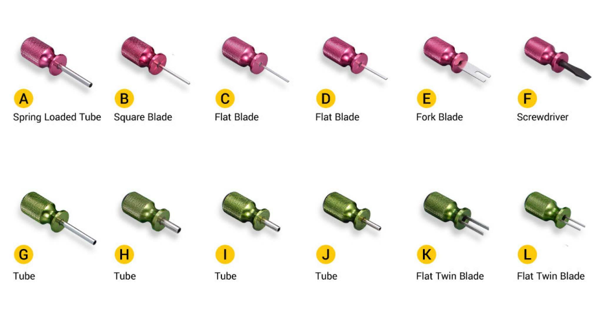 12 Pcs Universal Wire Electrical Terminal Tool | EWK