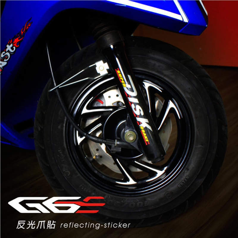 G6E/XSENSE 反光爪貼紙