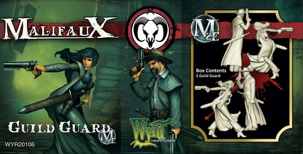 Wyrd Miniatures - Malifaux: Guild Guard (2 pack)