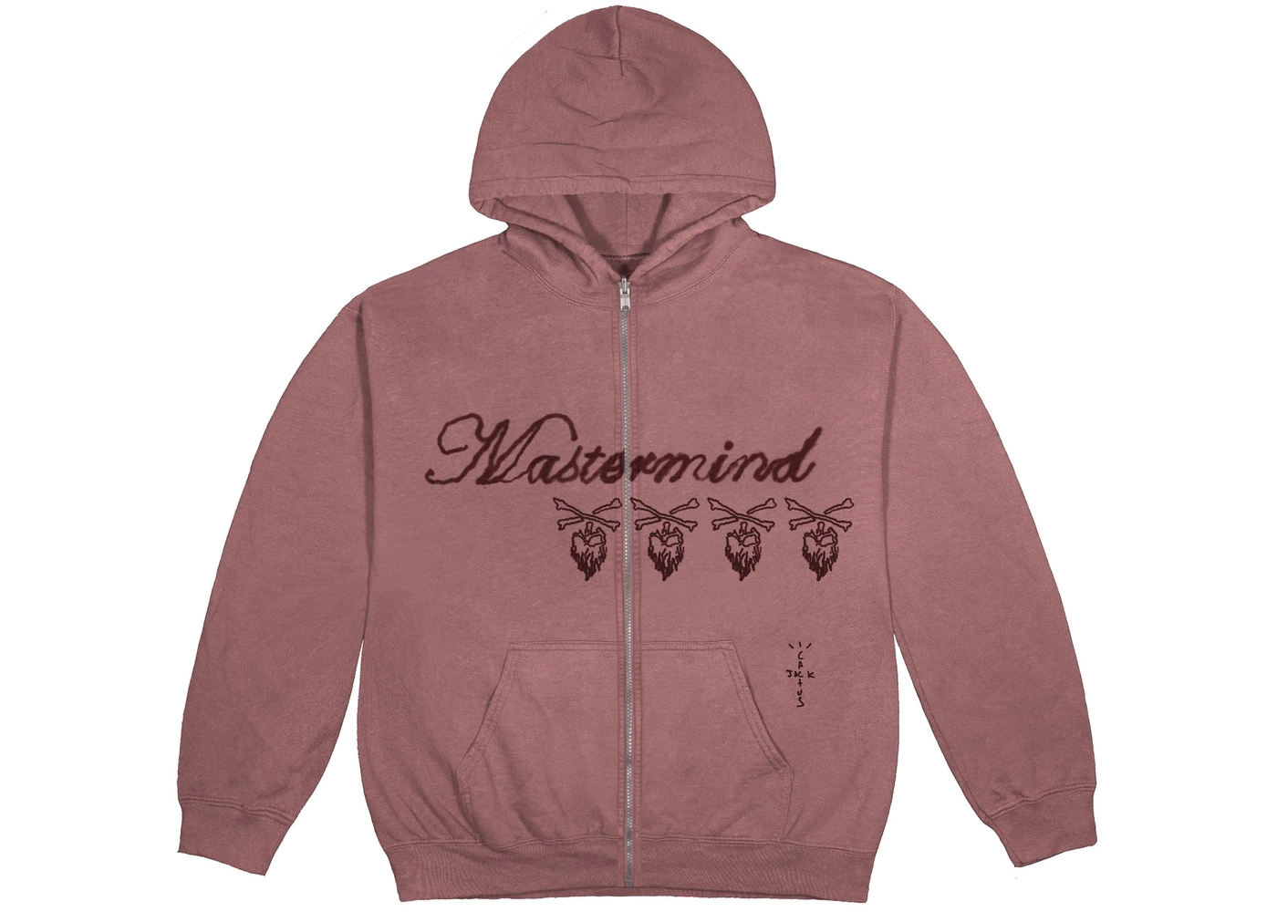 Travis Scott Cactus Jack For Mastermind Skull Zip Up 聯名