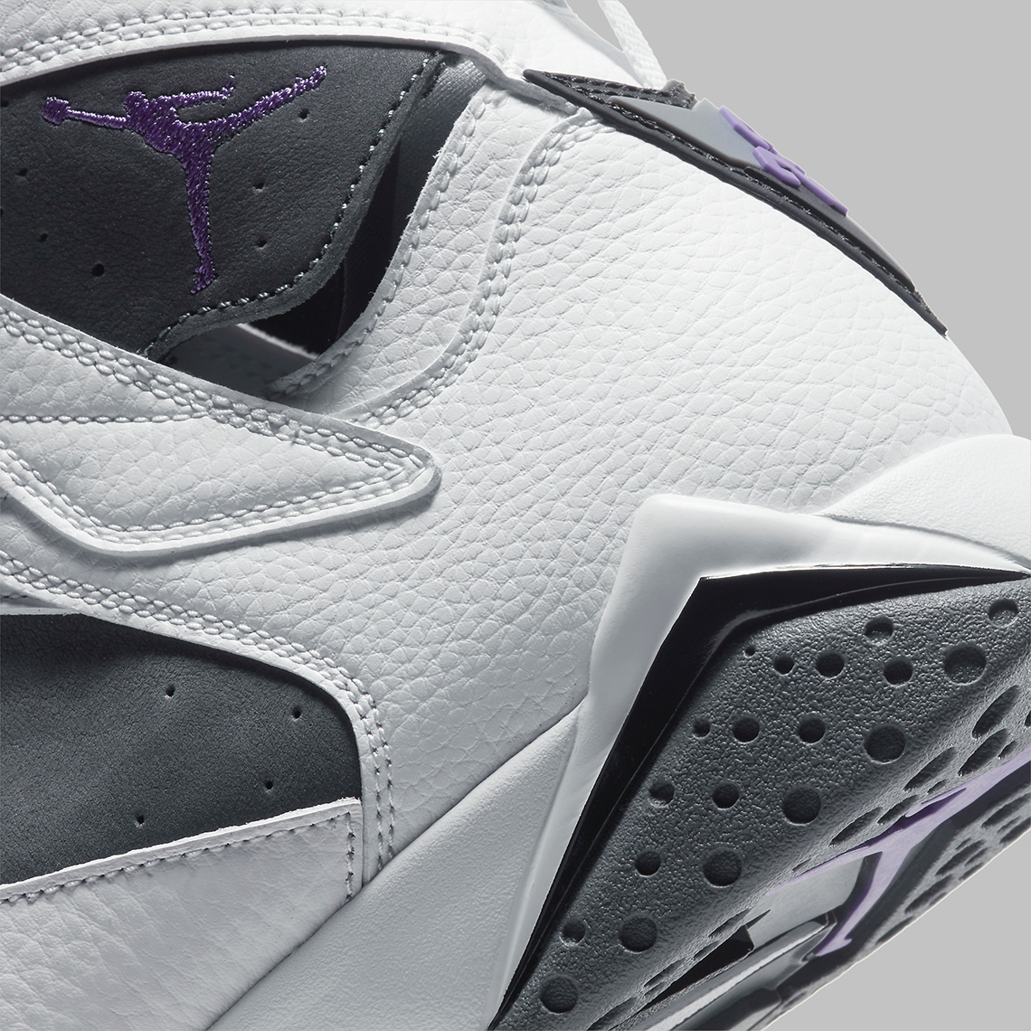 AIR JORDAN 7 RETRO "FLINT" 白灰紫 AJ7 VII 7代 燧石 CU9307-10