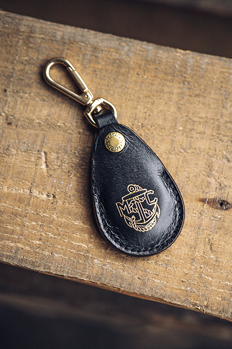 M.S.C Leather Keyring