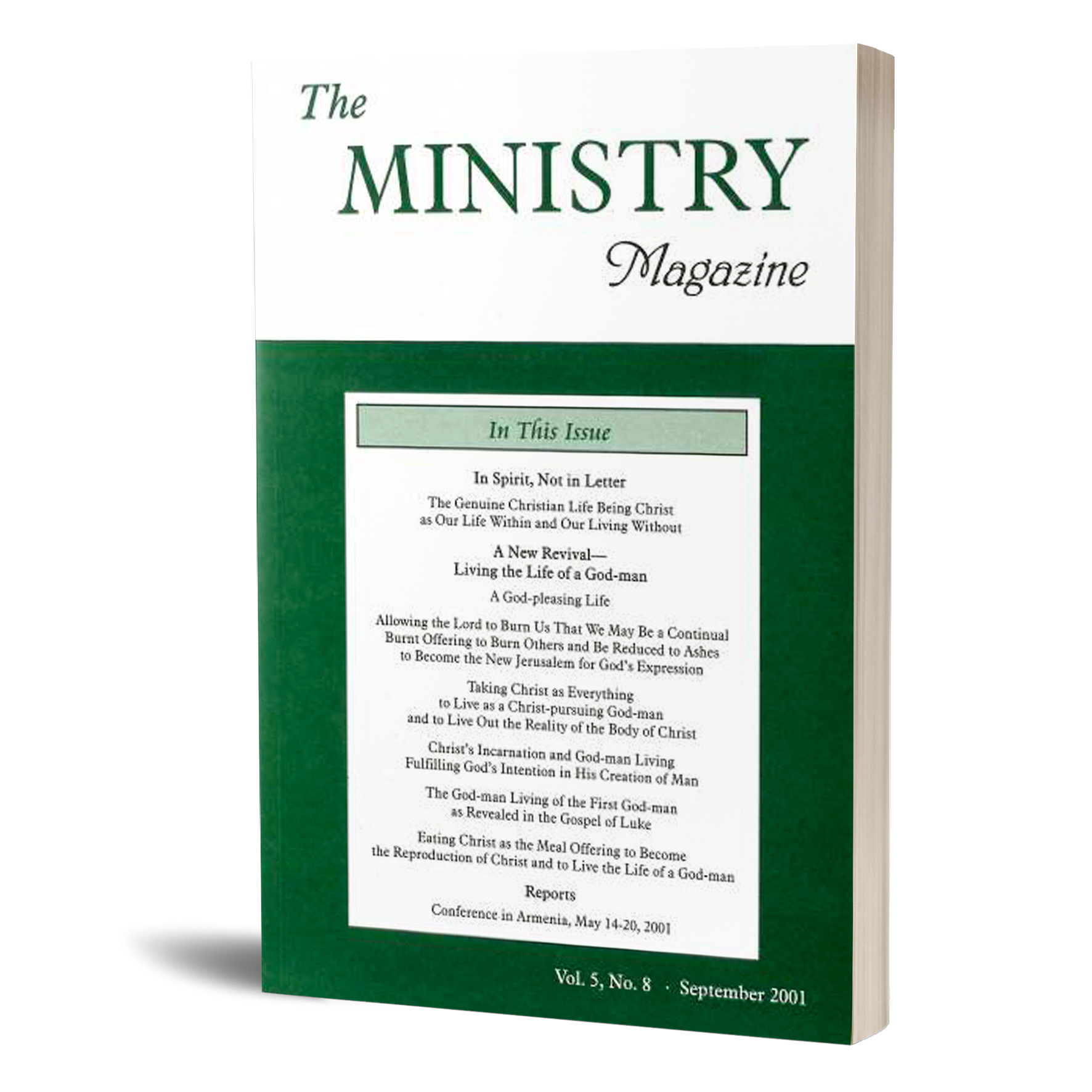 32-45-001 Ministry of the Word (periodical), The, vol.