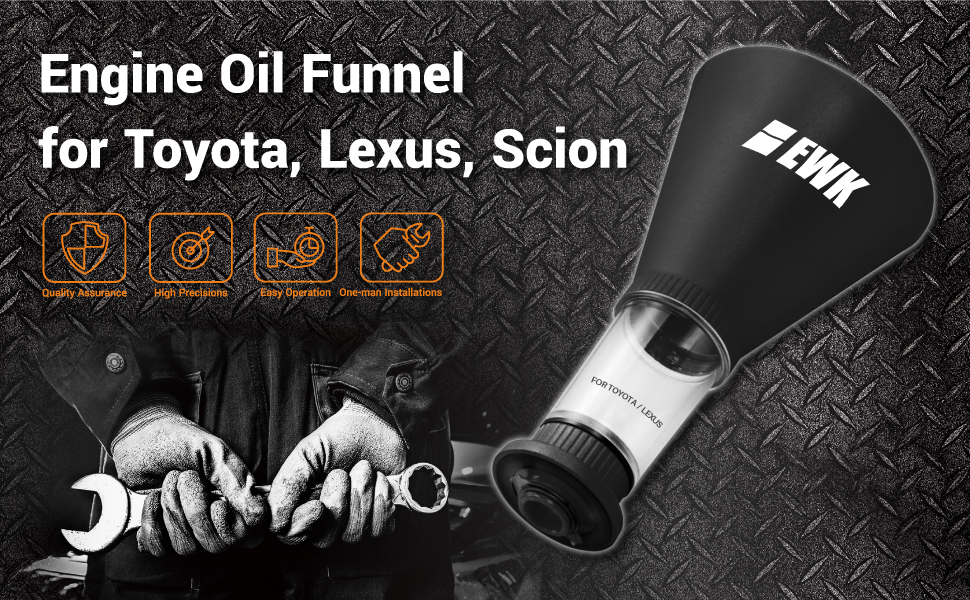 Engine Oil Funnel for Toyota, Lexus, Scion, Audi | EWK