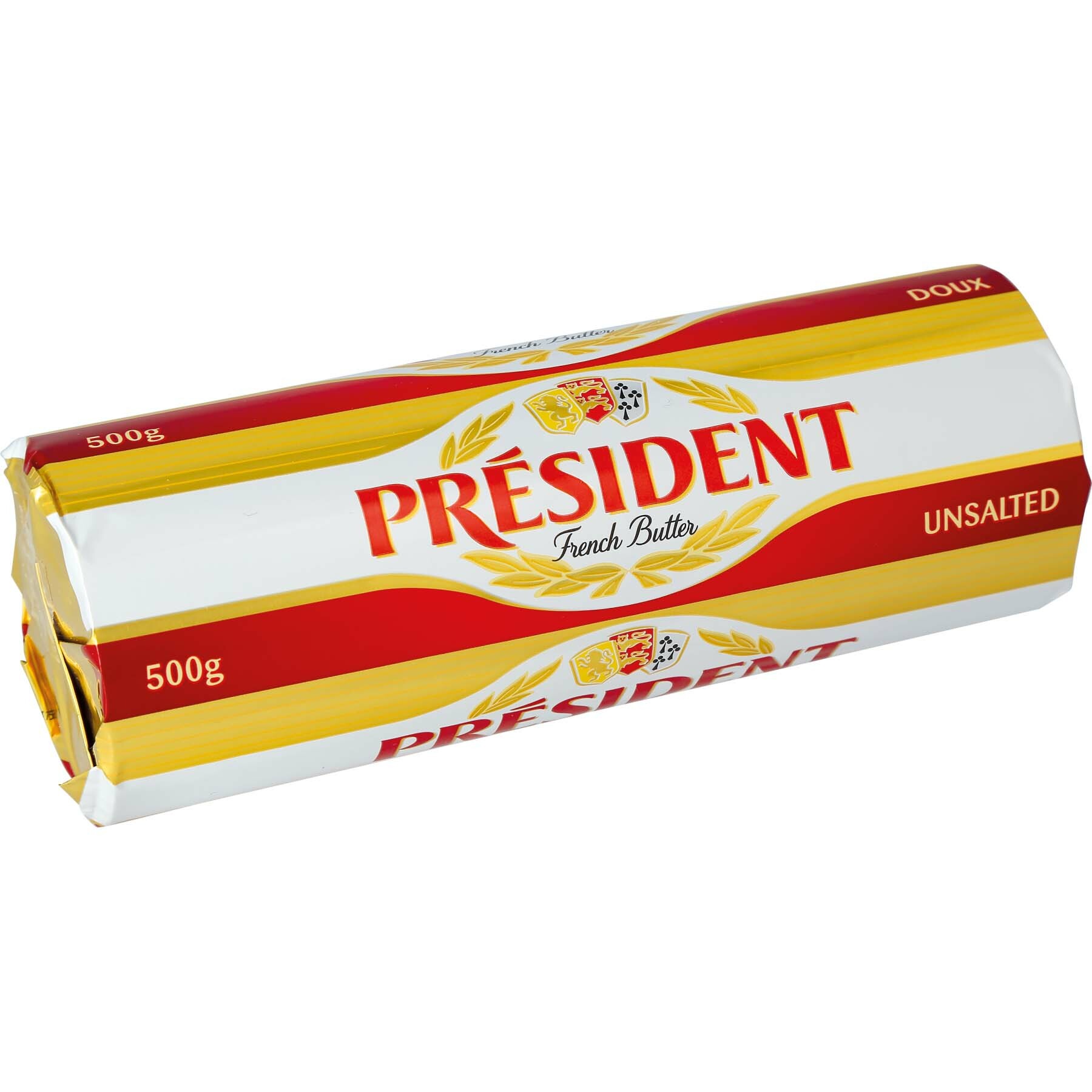 PRESIDENT 法國 總統牌 無鹽奶油條 500g unsalted butter