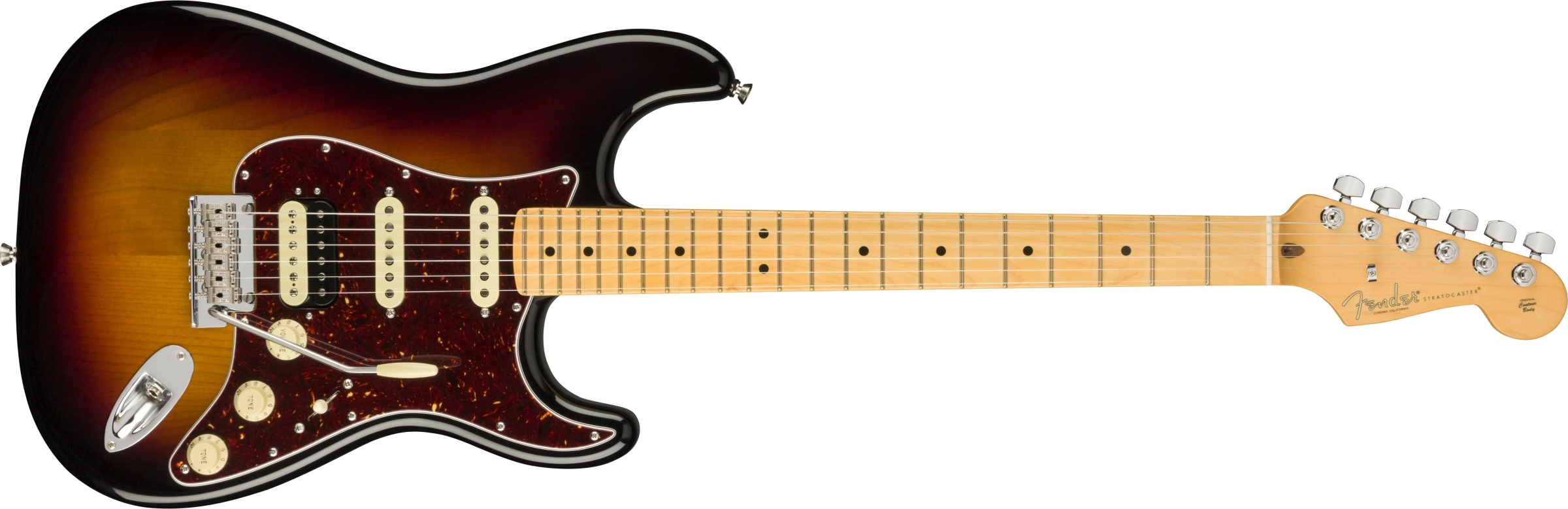 Fender American ProfessionalⅡStratocaster HSS MN 3TS電吉他