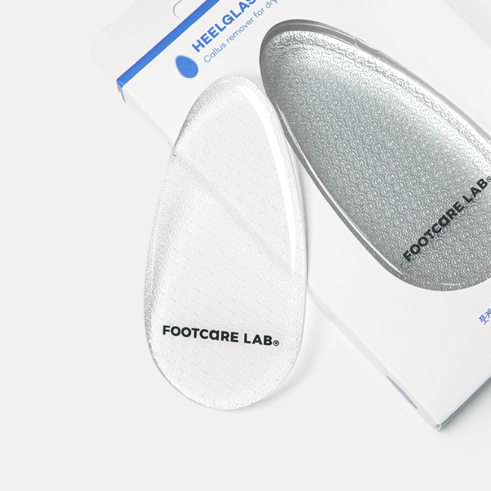 FootCare Lab Heel Glass Exfoliator (with Jelly Case)