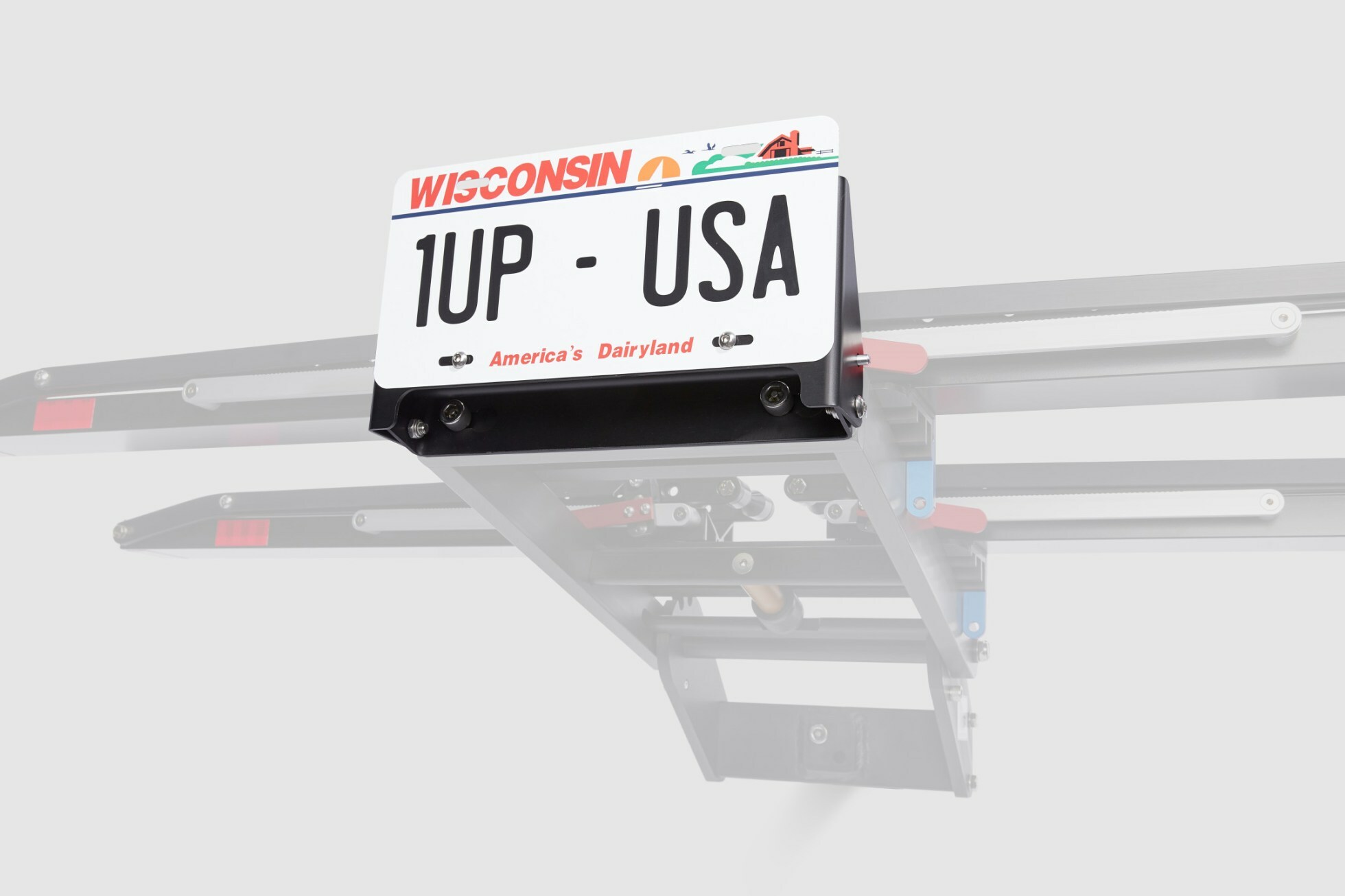 1UP License Plate Holder 2.0 BLACK