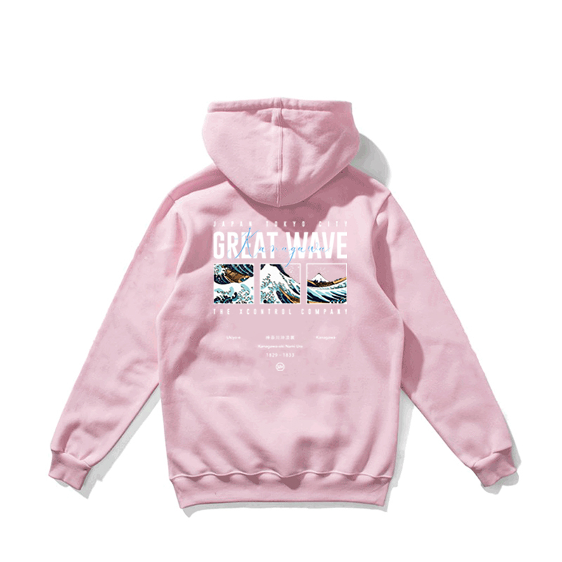 XCTRL GREAT WAVE帽T-粉