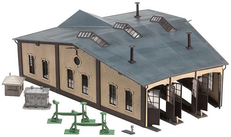 Faller 120277 HO規 Roundhouse with drive components 扇形車庫