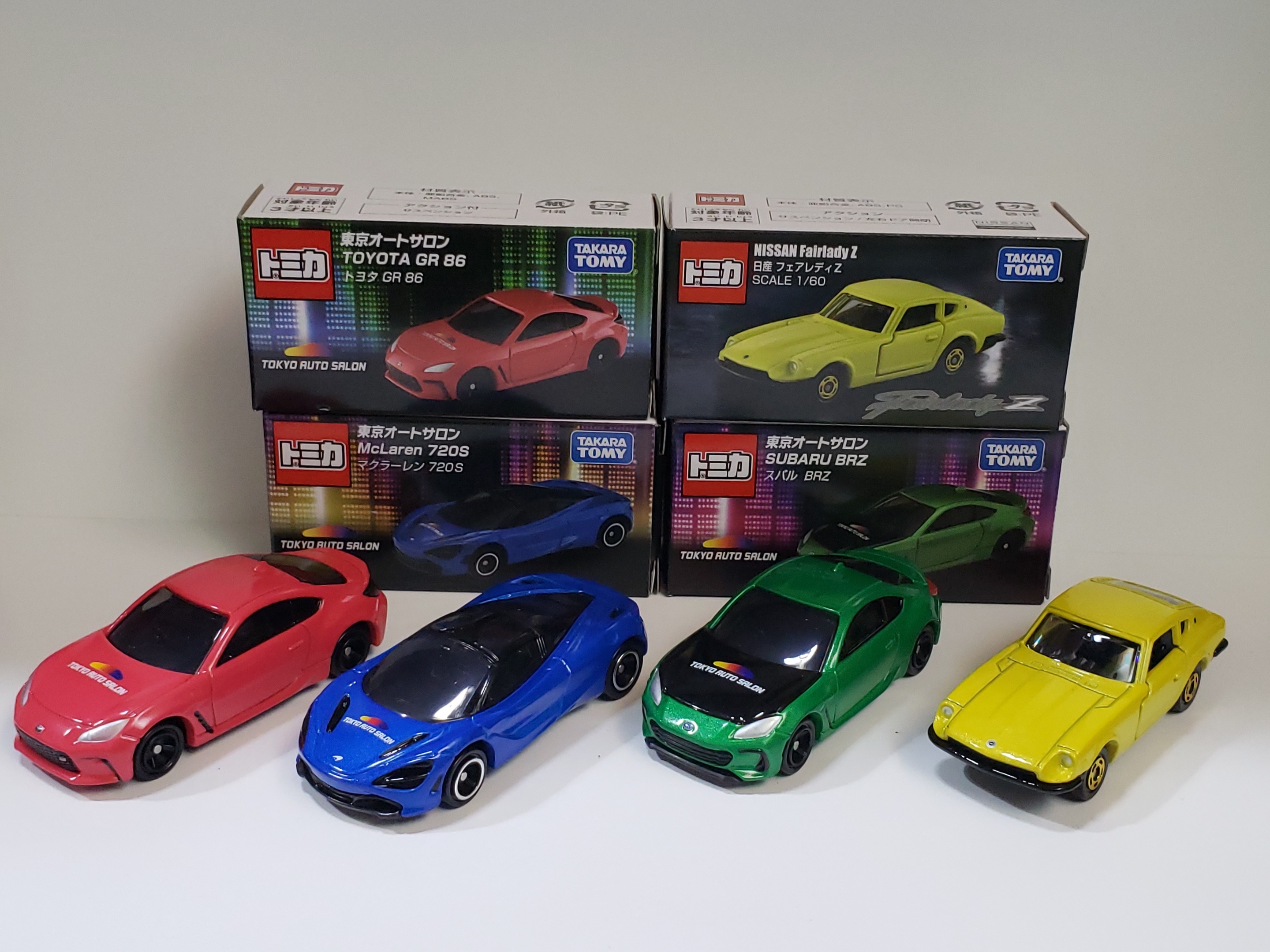 日版 Tomica Tokyo Auto Salon 2022 (Set of 4)