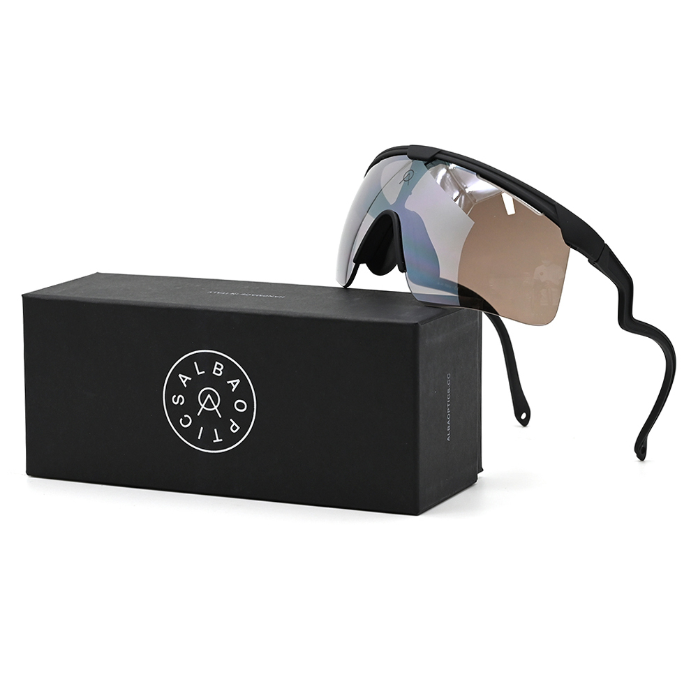 ALBA OPTICS DELTA SUNGLASS - BLACK VZUM MR ALU