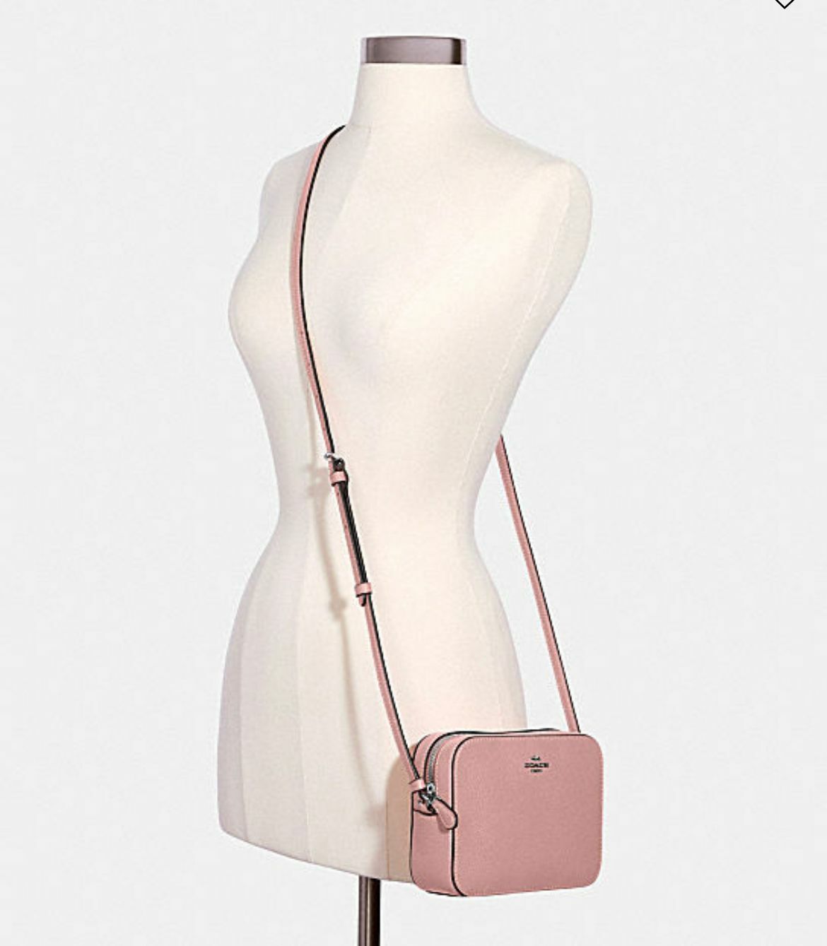 Coach pink camera bag