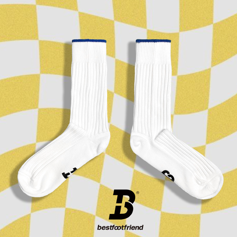 BFF ORANGE COLOR CLASH SOCKS