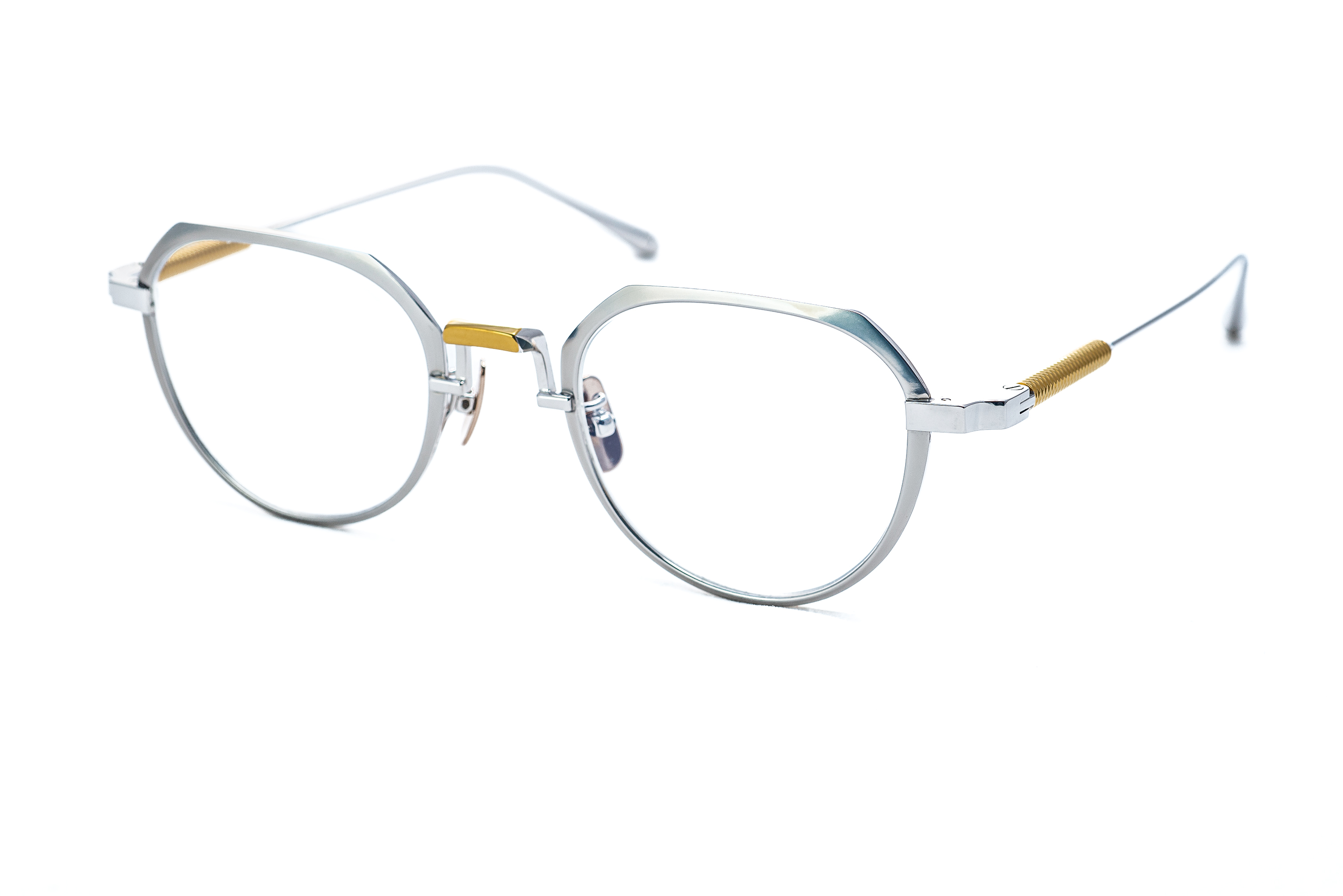 THE WHITE SCREEN - RING-SV/GD- The New Black Optical