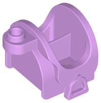 公主樂糕殿 LEGO 樂高 Friends 馬 馬鞍 中等薰衣草色 粉紫色 6356469 93086 B03