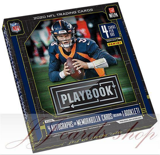 NFL 2020 Panini Playbook Football 戰略小書系列 美式足球卡 卡盒