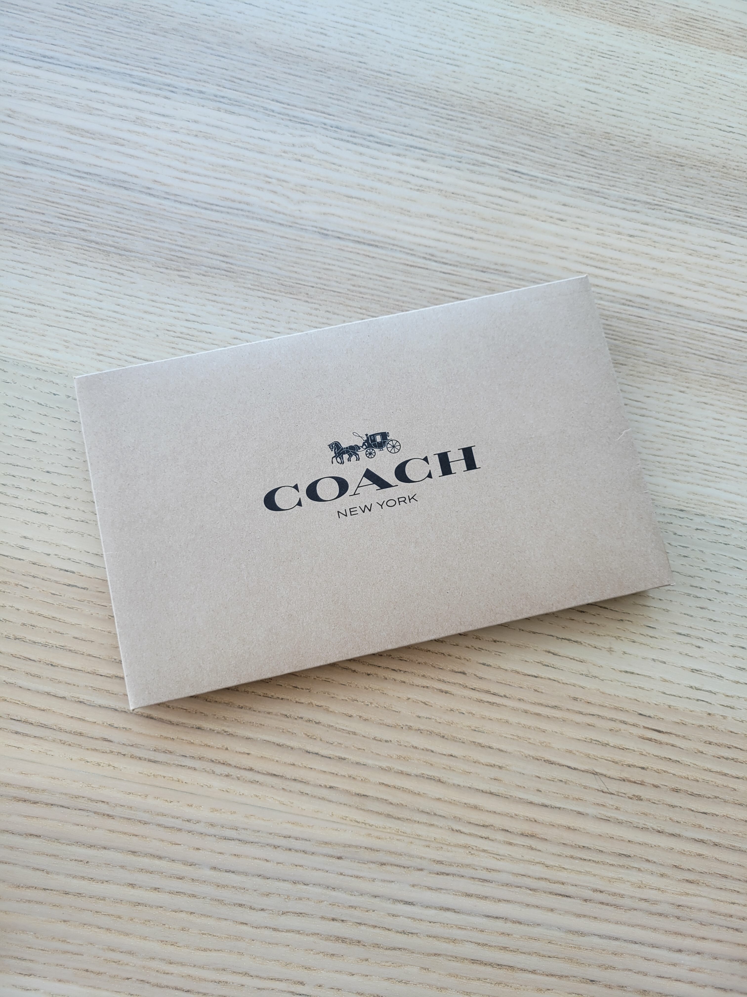 【Coach 紙盒】