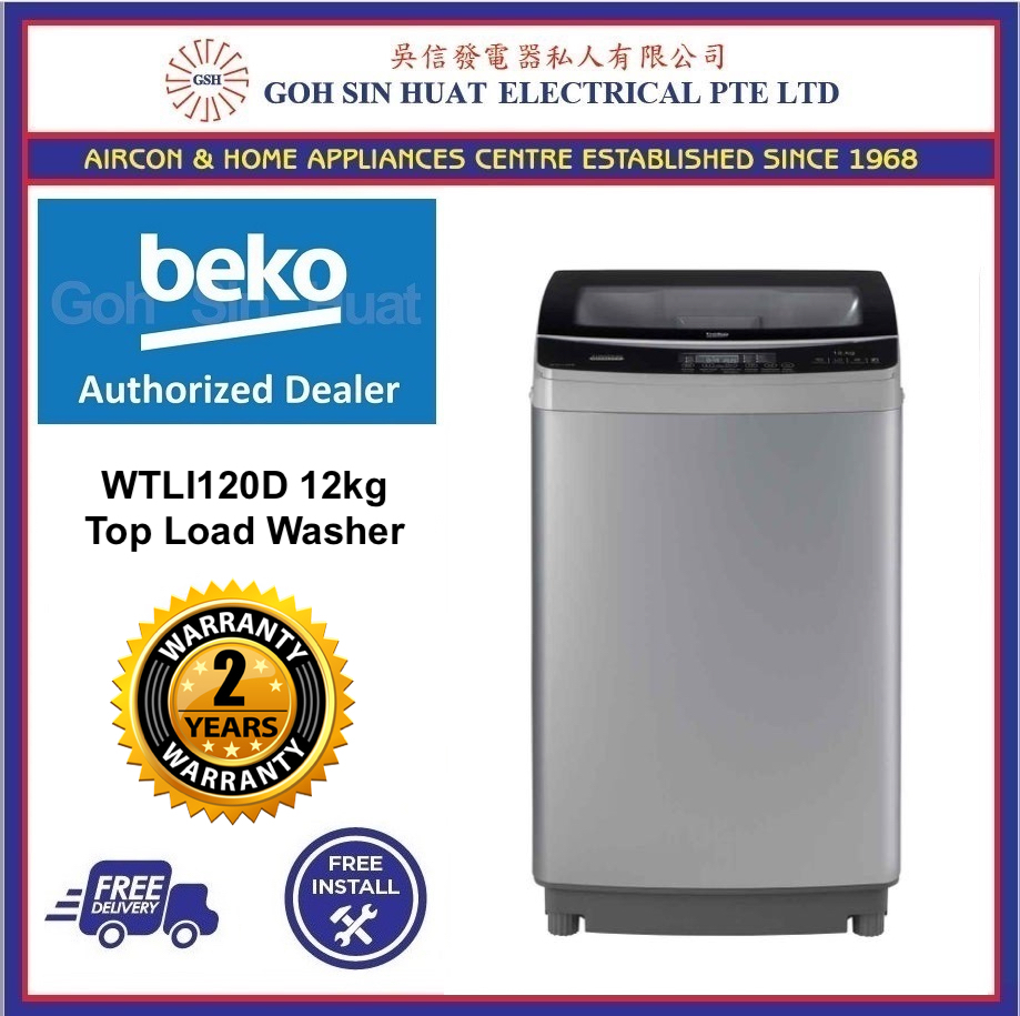 Beko WTLI120D Top Load Washing Machine 12kg