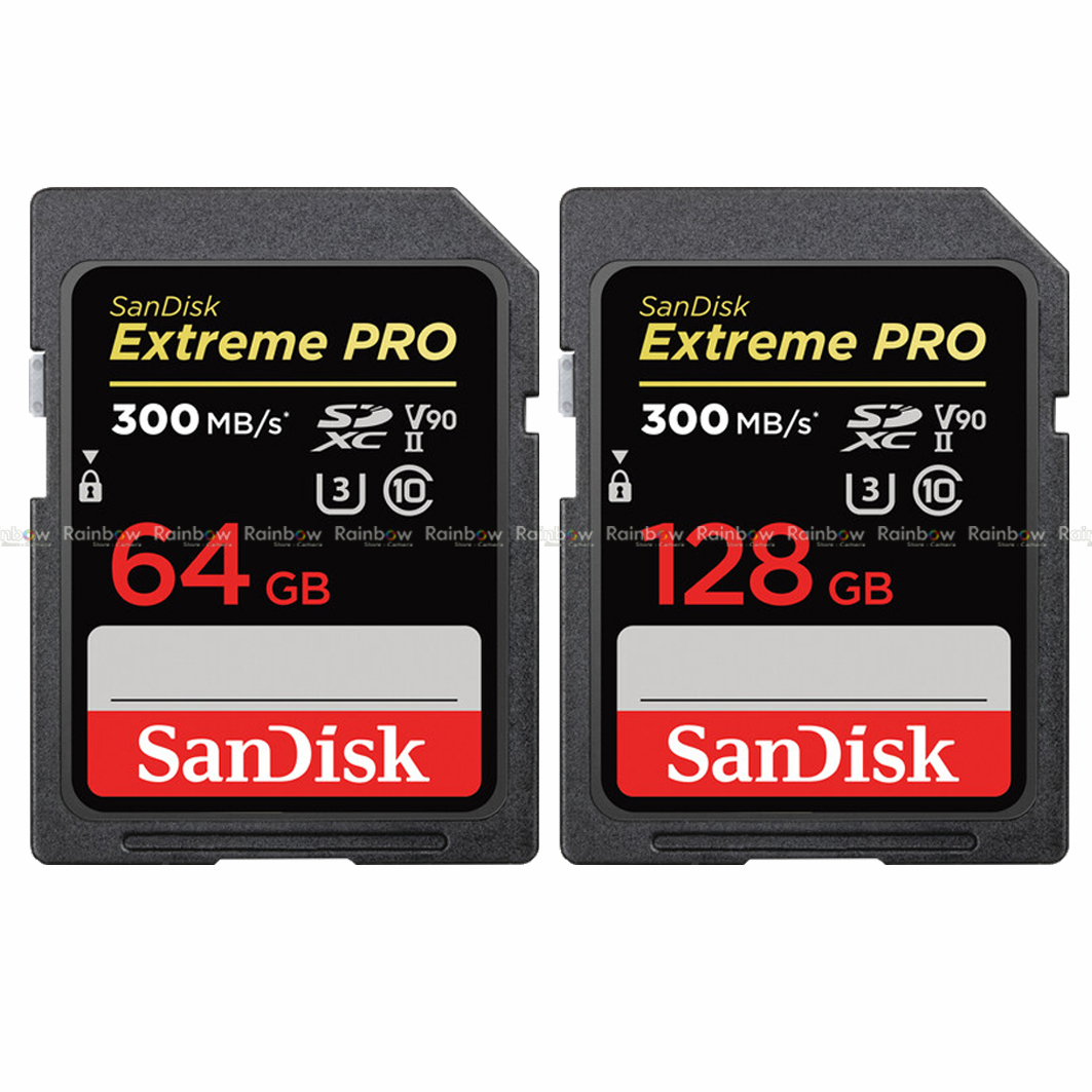 SanDisk Extreme SDXC™ UHS-II 記憶卡 - Rainbow Camera Store