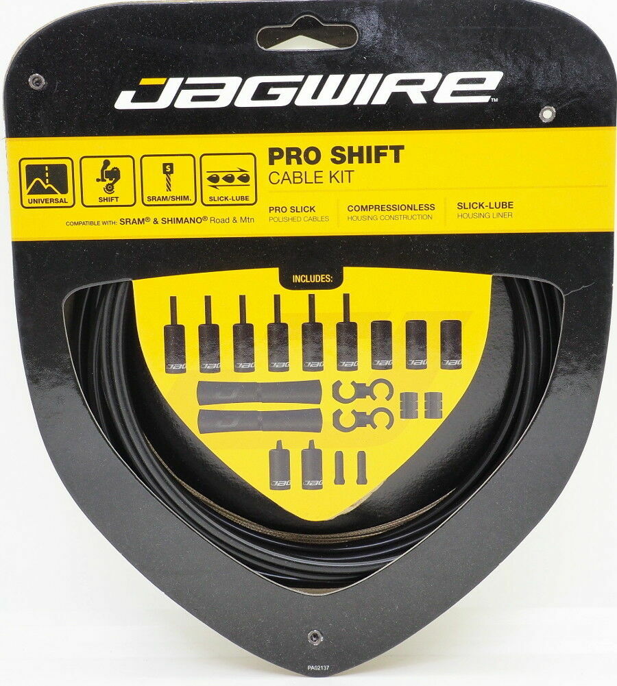 Jagwire Road Pro Slick Polished Shift Cable Kit For Sra