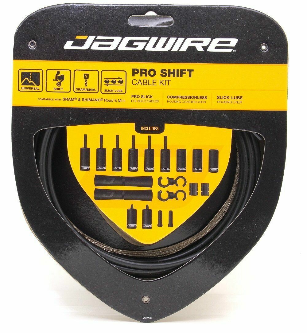 Jagwire Road Pro Slick Polished Shift Cable Kit For Sra