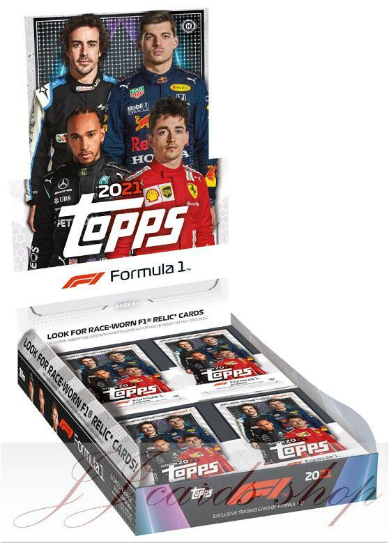 2021 Topps Formula 1 Racing 正規系列 一級方程式 F1 賽車卡 卡盒