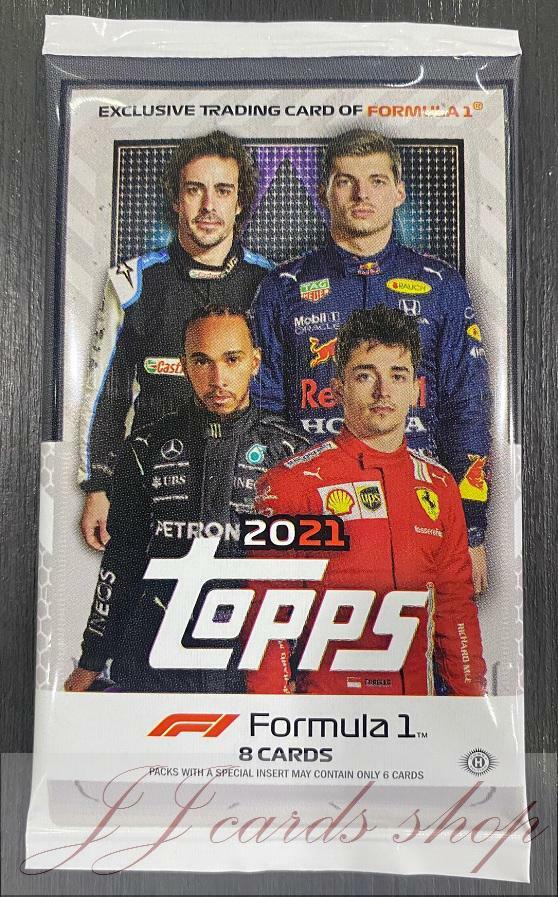 2021 Topps Formula 1 Racing 正規系列 一級方程式 F1 賽車卡 卡包