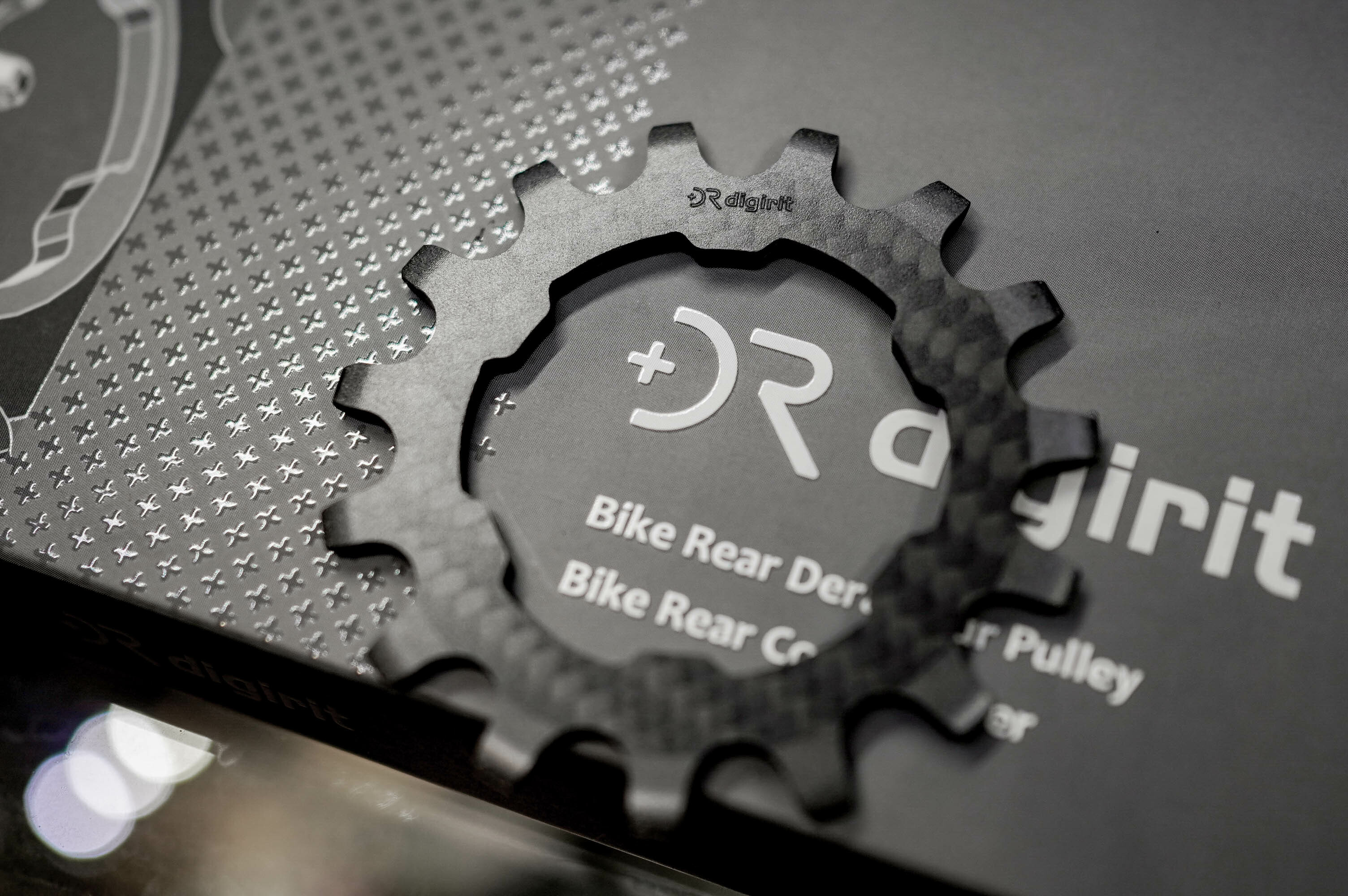 Digirit 碳纖維後齒片