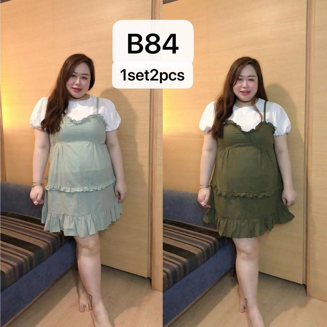 B82 - 1 set 2pcs * Bust Size L 40-44 inch, Bust Size XL
