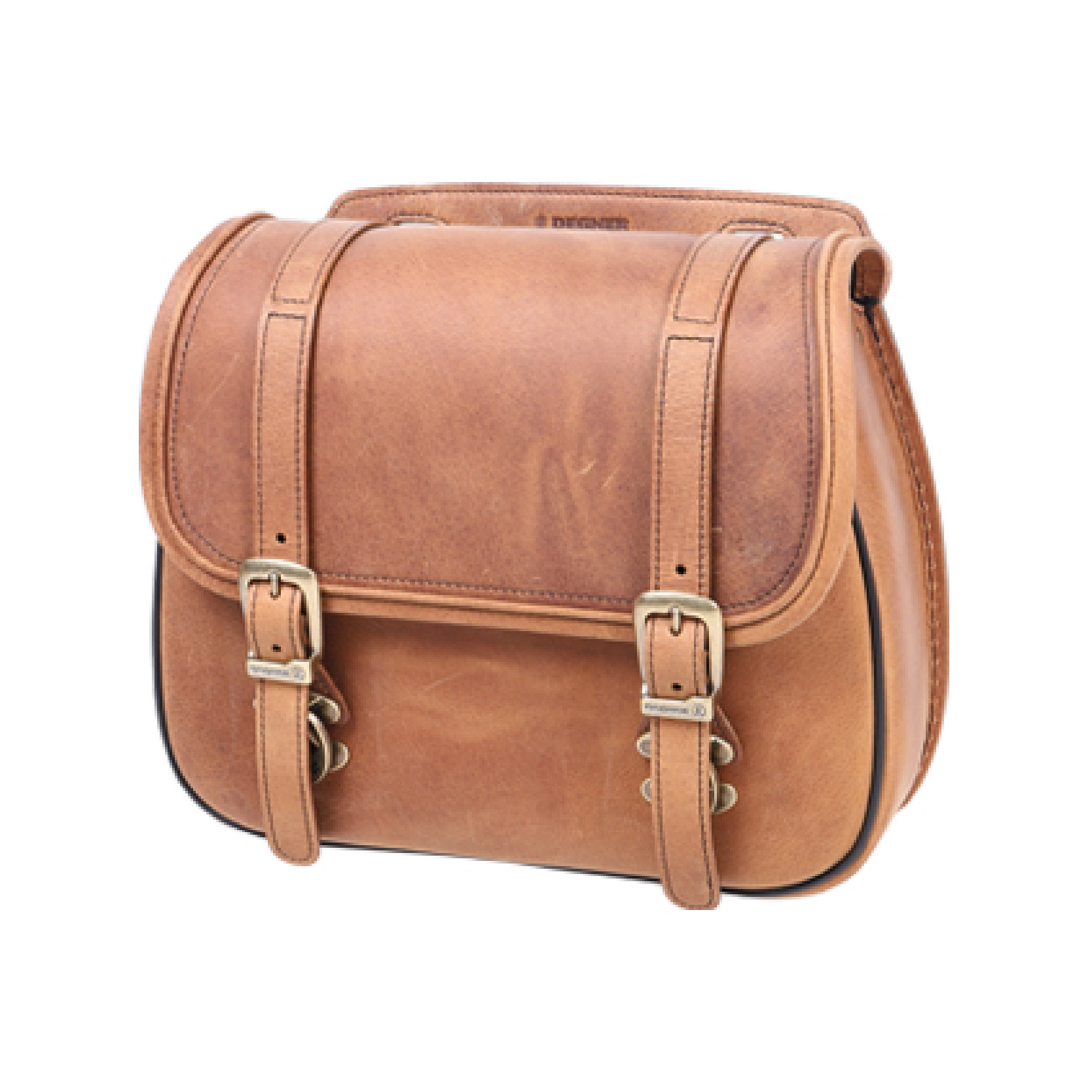 安信騎士｜日本 DEGNER SB-89 皮革馬鞍包 黑色 牛皮 騎士包 檔車 哈雷 適合任何車身 SB89