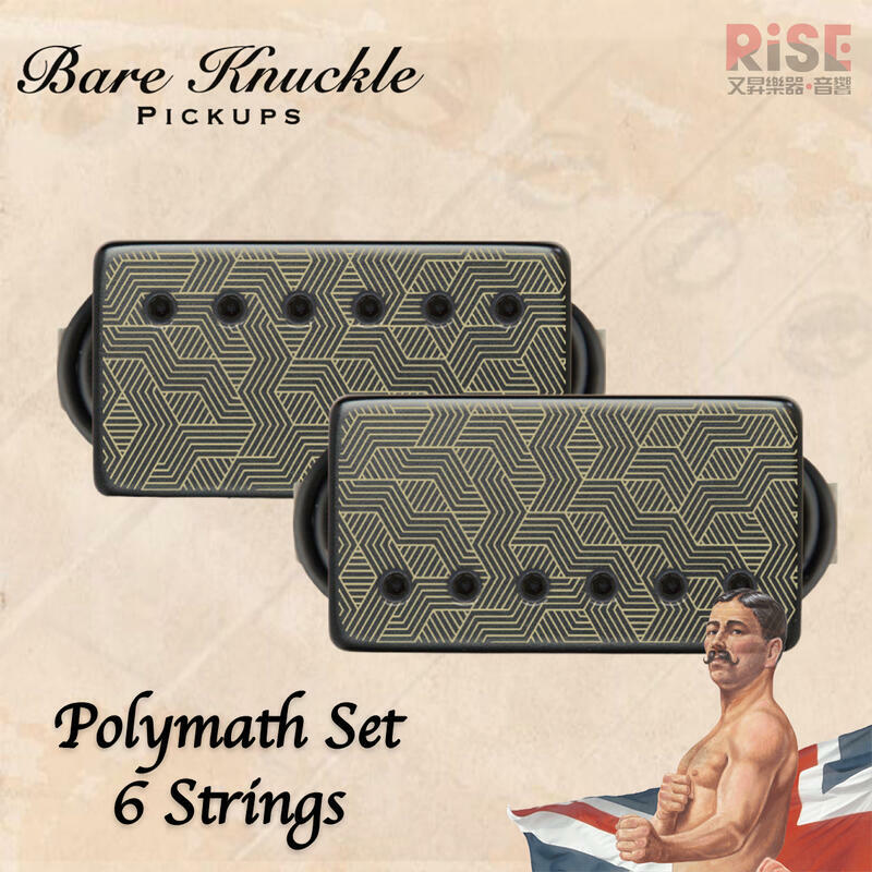 Bare Knuckle Polymath 6 Strings 6弦 電吉他 拾音器