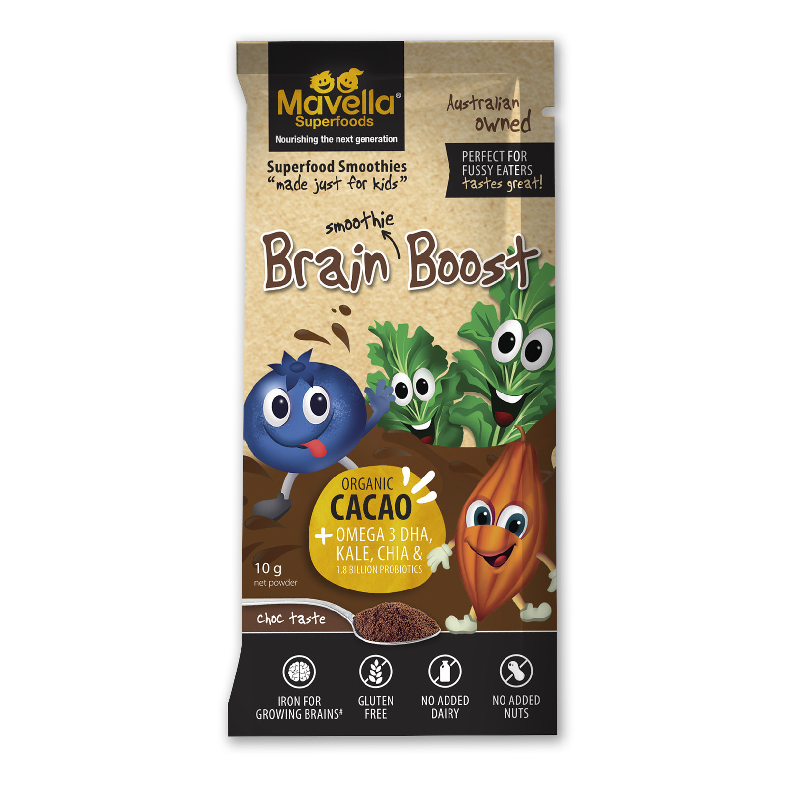 Mavella Superfoods 腦部增強素 朱古力飲品