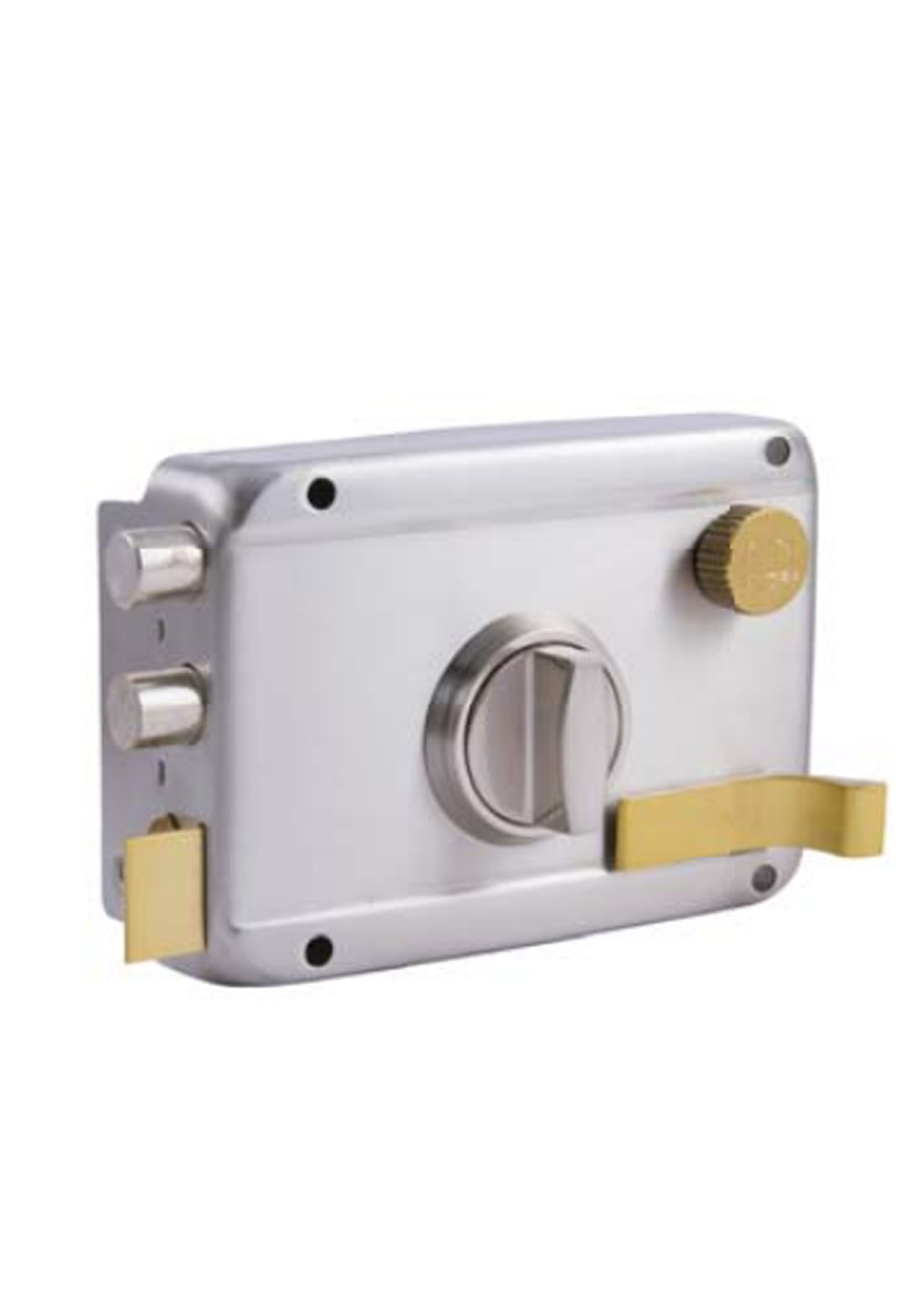 FF-866 Single Cylinder Rim Lock with Dimple Key [5keys